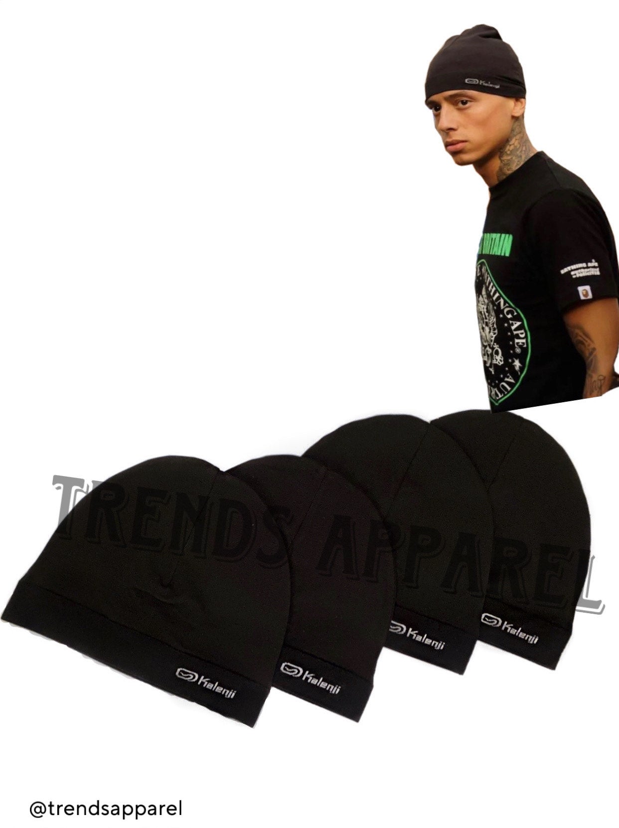 Kalenji Beanie Running Hat, Central Cee Winter Beanie Comfortable 100% ...